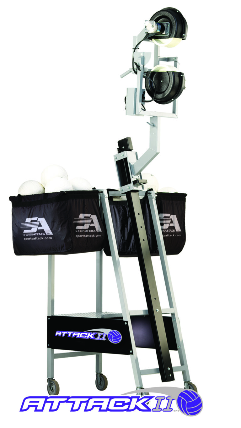 Attack II Volleyball Machine (includes 1 Ball bag and Frame) – Sports ...