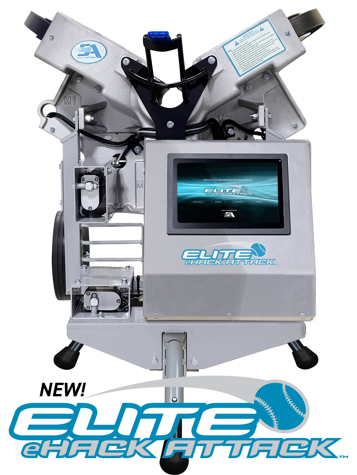Elite e-Hack Attack Softball Pitching Machine – Sports Attack
