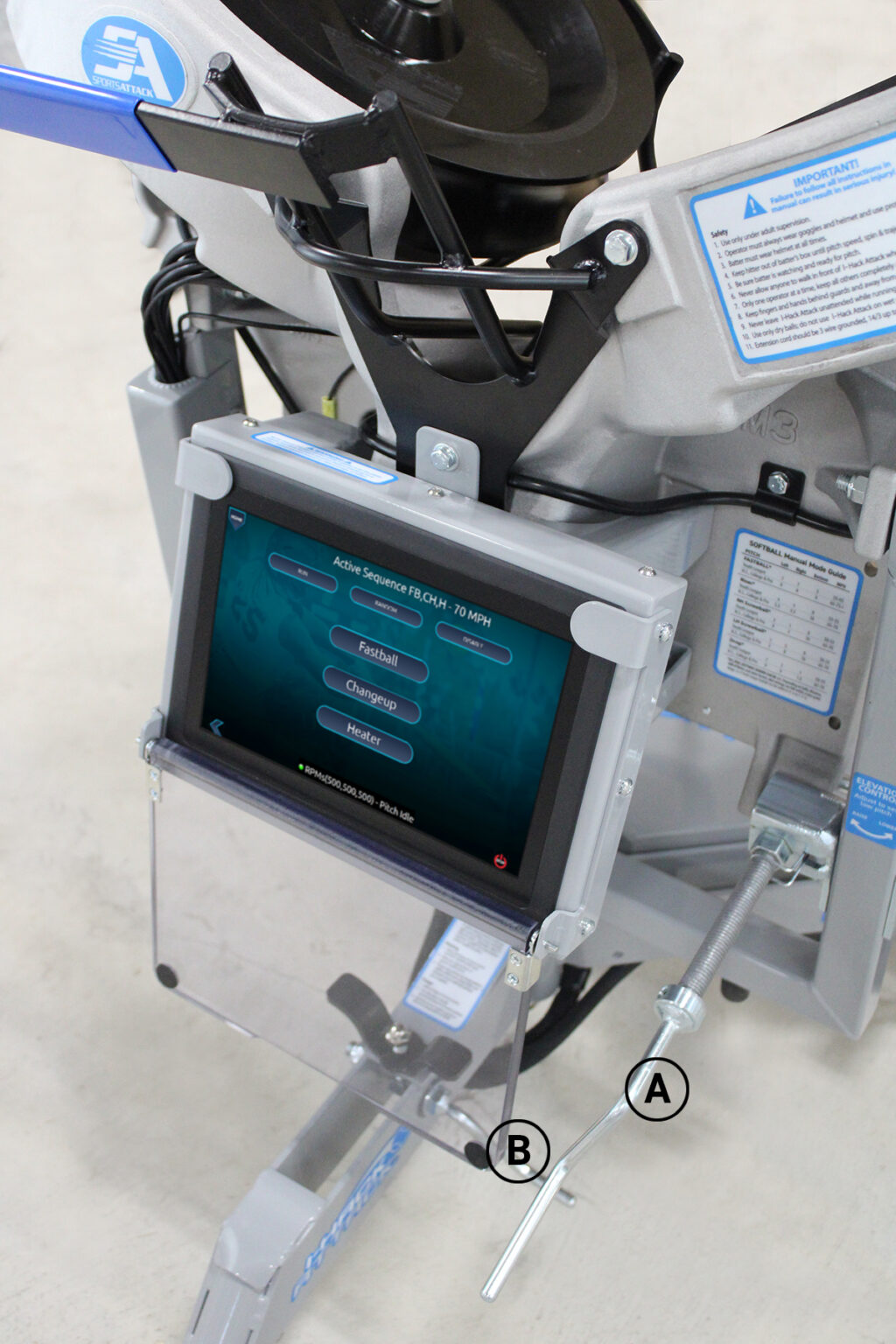 I-Hack Attack 2 Softball Pitching Machine – Sports Attack